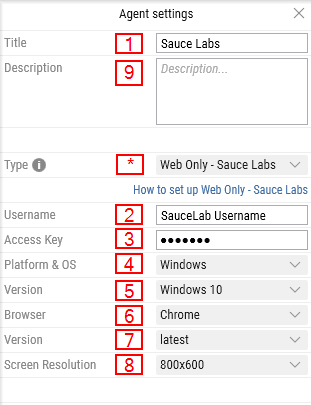 Configuring a Remote Agent, Browser Stack, Sauce Labs, Selenium Grid ...