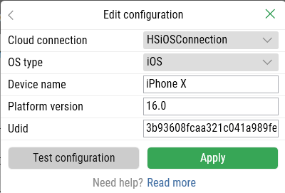 How to set up a Mobile Device Connection - HeadSpin