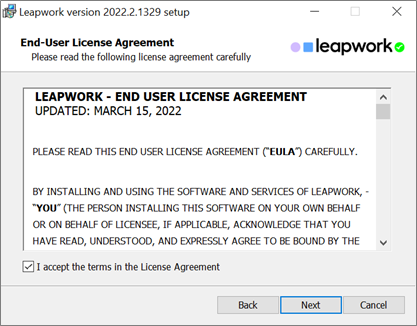 Installation Guide: Download and install - Platform Version of Leapwork