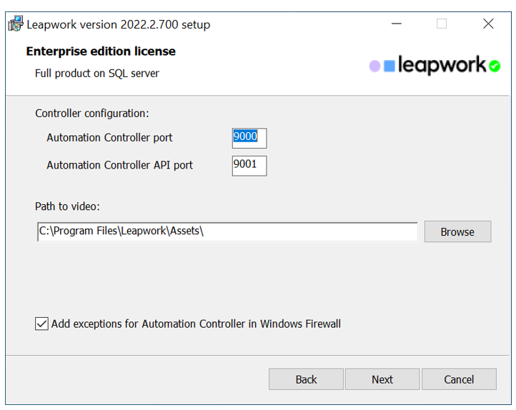 Installation Guide: Download and install - Enterprise Version of Leapwork