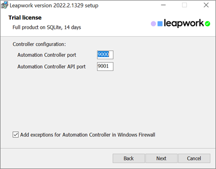 Installation Guide: Download and install - Trial Version of Leapwork