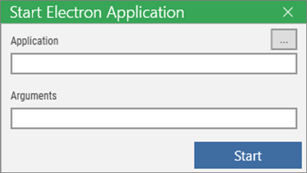 How to automate Electron Apps running in development mode with Leapwork?