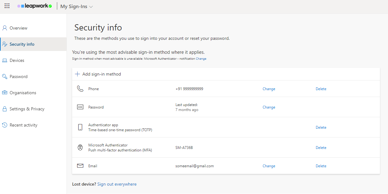Multi-Factor Authentication
