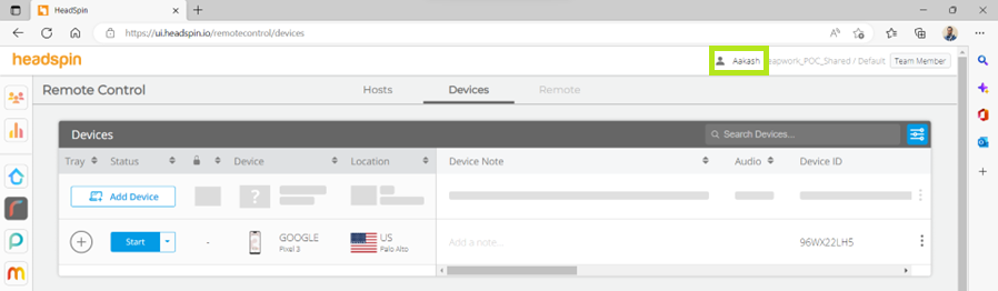 How to set up a Mobile Device Connection - HeadSpin