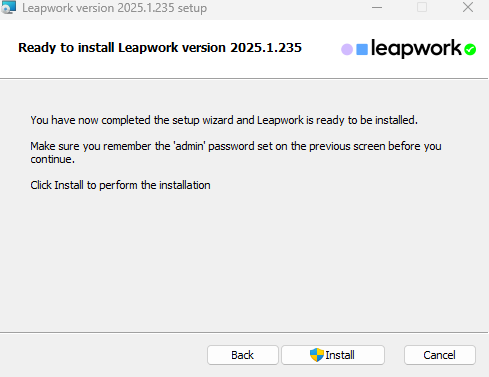Upgrading Leapwork