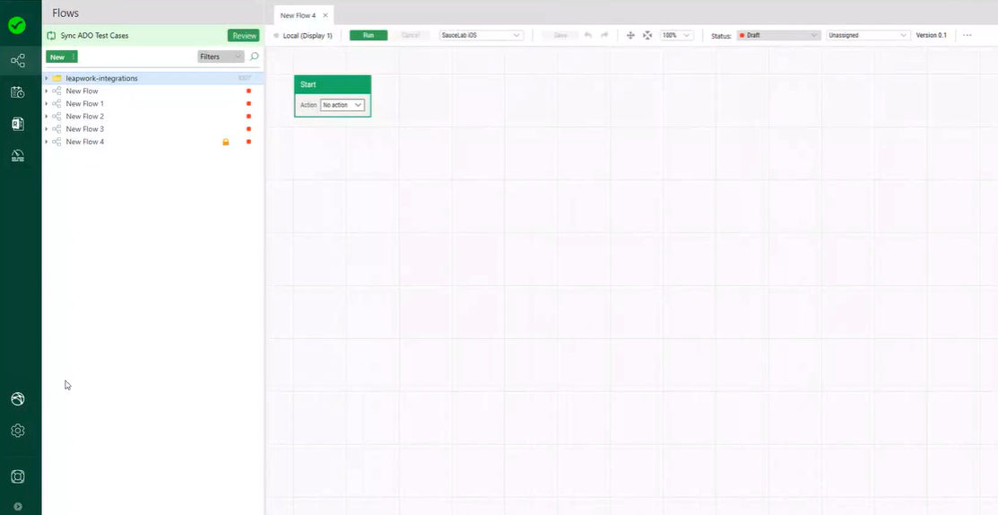 Import test cases in Leapwork to automate and publish results on ADO